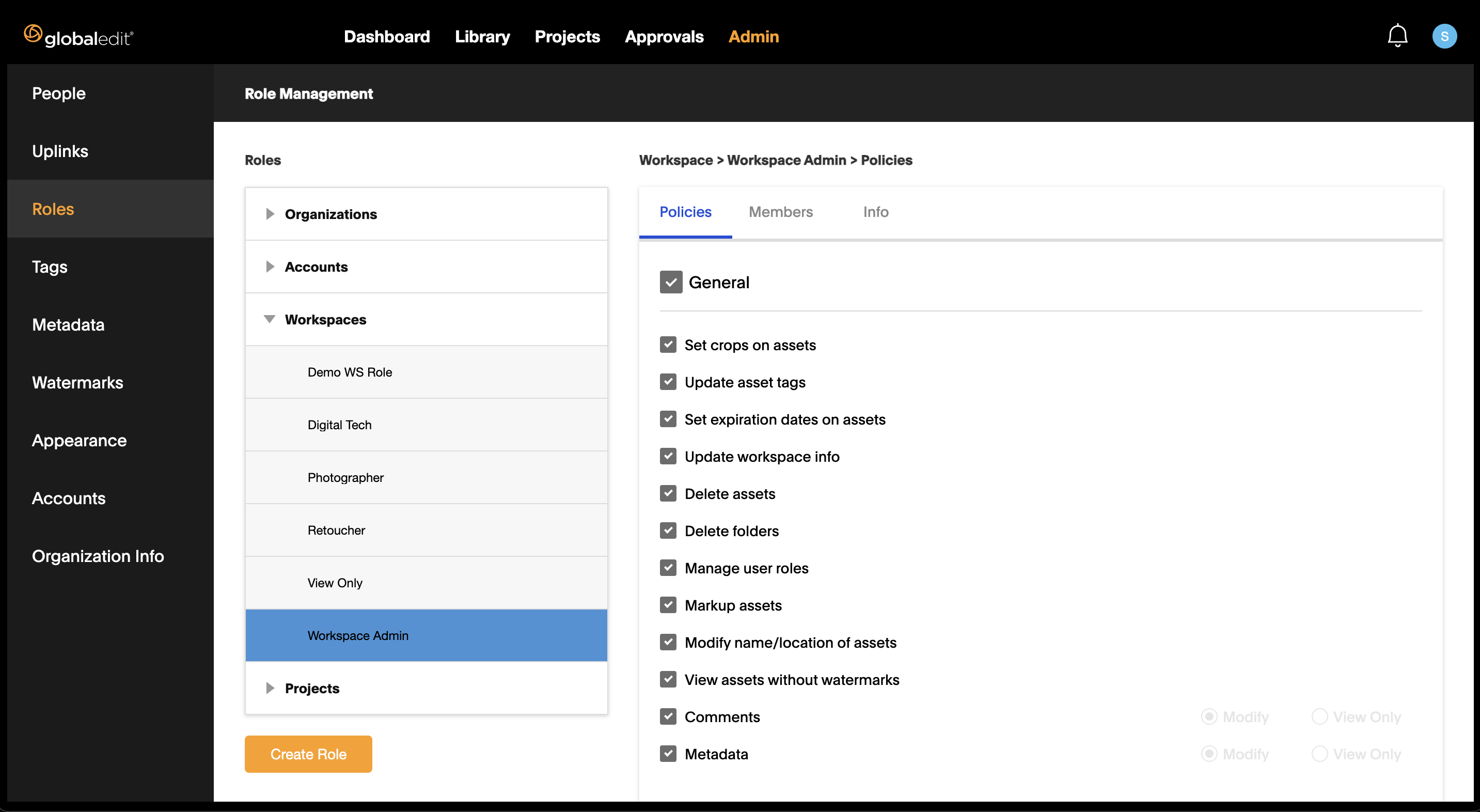 Getting Started: Roles & Permissions – globaledit Support